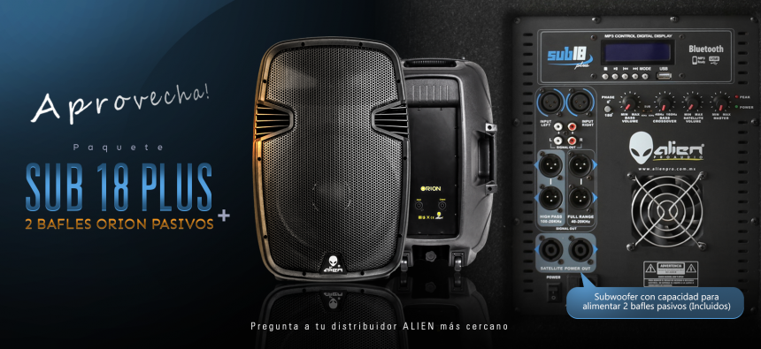 Alien- Audio e iluminación